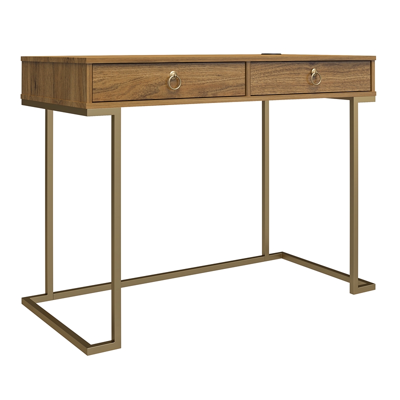 Ameriwood Home Serenity Computer Desk in Walnut