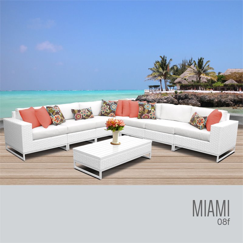 Miami 8 piece patio set store