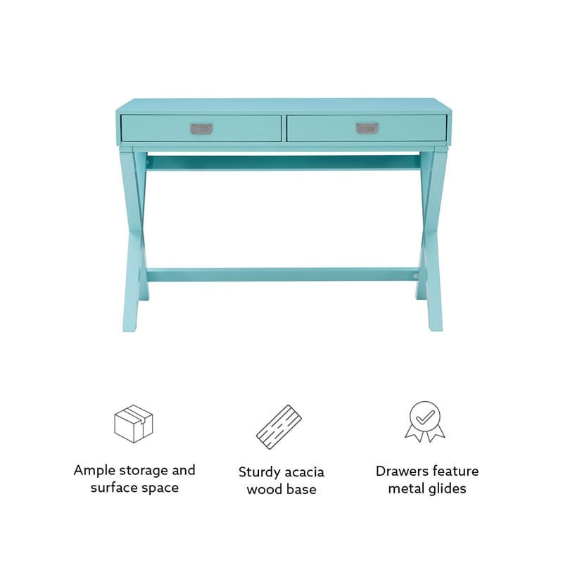 Peggy blue writing desk store
