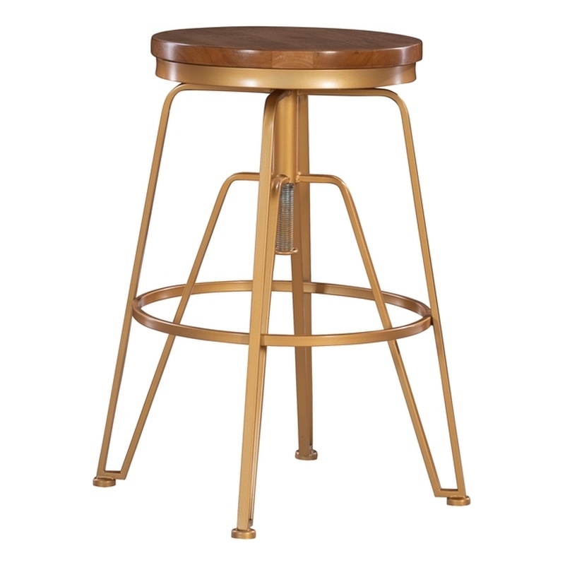 Backless Metal Bar Stools