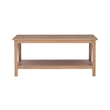 Linon Titian Wood Coffee Table in Driftwood | Cymax Business