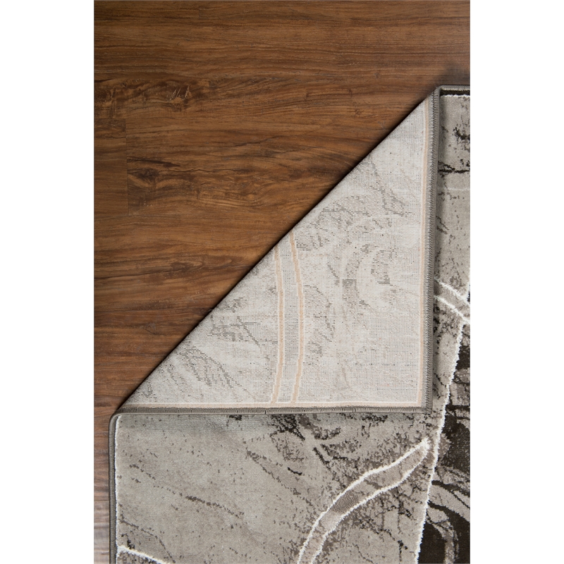 Linon Jewel Farrow Machine Made Polypropylene 5'x7'6