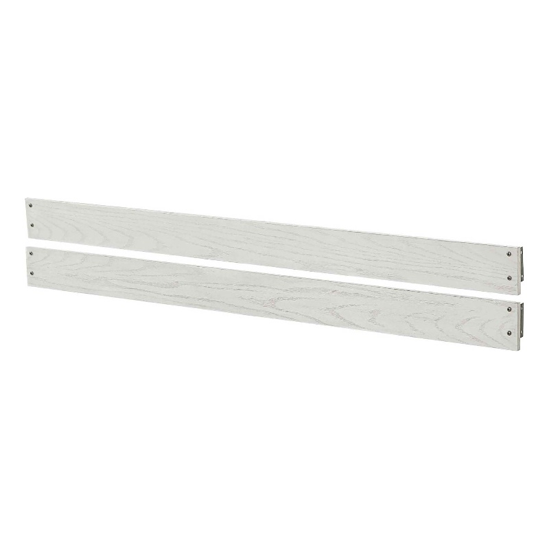Westwood Design Foundry Traditional Wood Bed Rails in White Dove