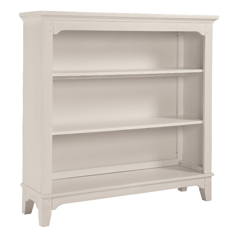 Westwood Design Taylor Farmhouse Wood Bookcase in Sea Shell White ...