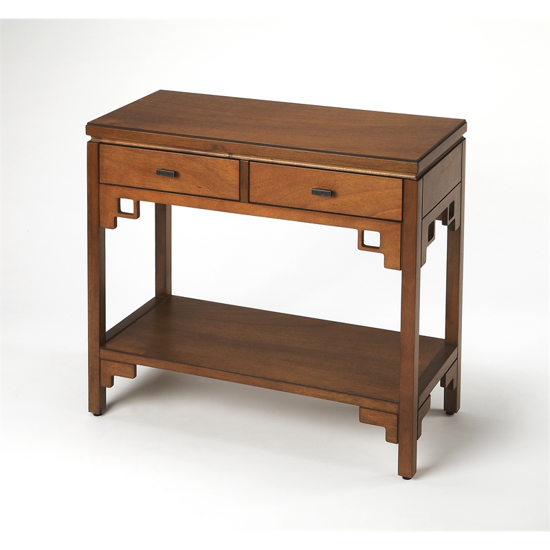 Butler Specialty Butler Loft Console Table In Medium Brown | Cymax Business