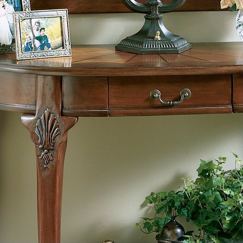 Butler Specialty Demilune Console Table In Plantation Cherry ...