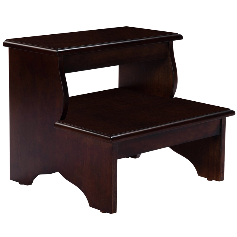 Butler Specialty Melrose Cherry Step Stool | Cymax Business