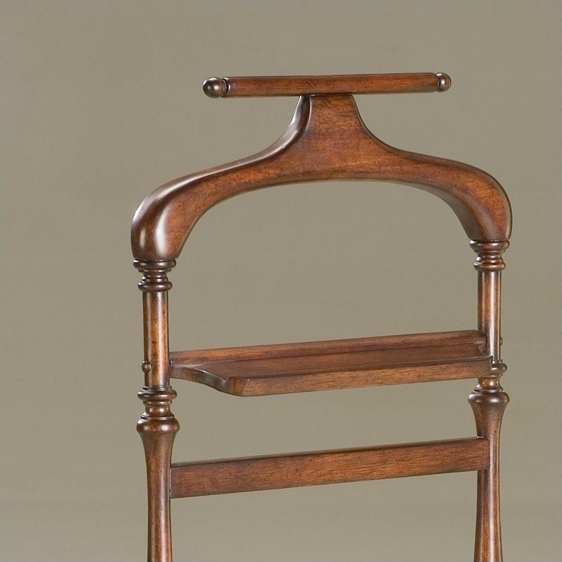 Butler Specialty Valet Stand in Plantation Cherry Finish | Cymax Business