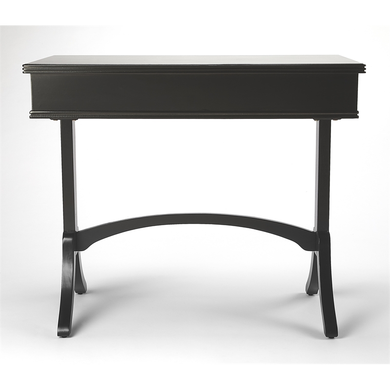 Butler Specialty Company Alta Wood Writing Desk - Black | Cymax Business
