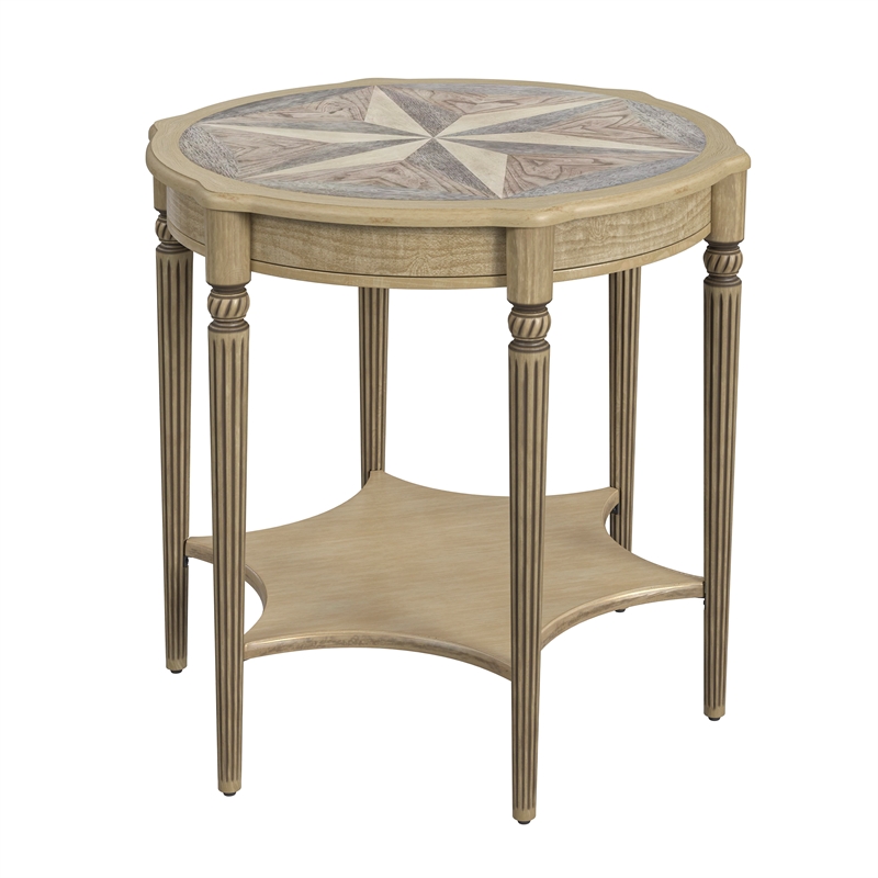 Butler Specialty Company Bainbridge Wood Side Table In Beige | Homesquare