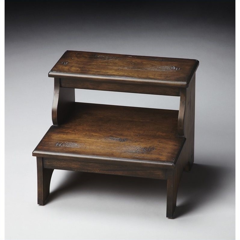 Butler Specialty Masterpiece Transitional Step Stool in Praline | Cymax ...