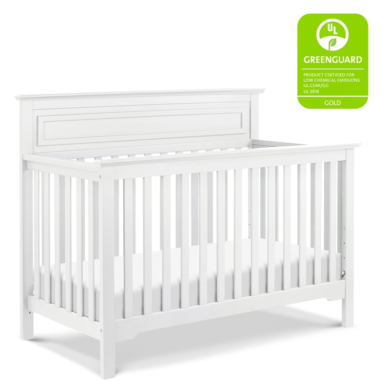 DaVinci Autumn Contemporary Pine Wood and MDF 4-in-1 Convertible Crib ...