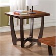 Kenzo End Table in Cherry Wood Finish | Cymax Business