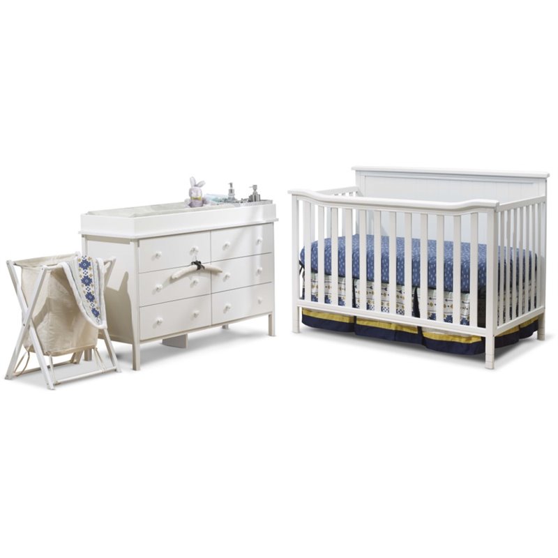 White Baby Crib Sets