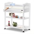 Sorelle Tuscany 4 in 1 Convertible Crib and Changer Combo in White - 1050G-W