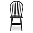 Windsor Solid Wood Arrowback Chair in Black | Cymax Business