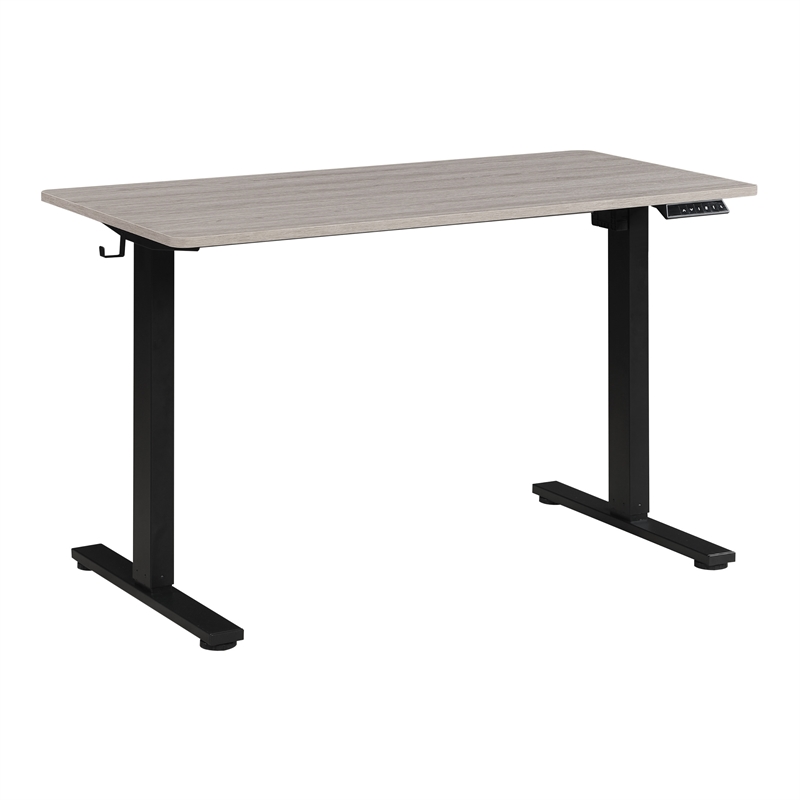 Primo Sit to Stand Engineered Wood Electric Height Adjustable Desk in ...