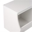 Prepac Monterey Stacked 6-Bin Storage Cubby in White | Cymax Business