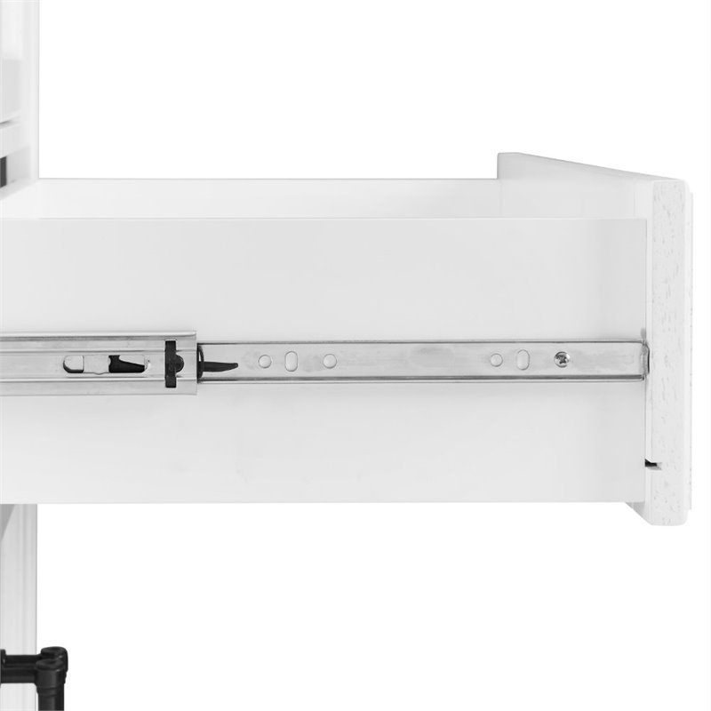 Crosley Tara 4 Piece Transitional Entryway Set in Distressed White ...