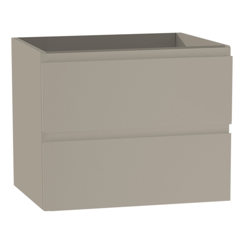 DAX Pasadena Single Vanity Cabinet 24 Inches Matt Mink w/ Onix Basin ...