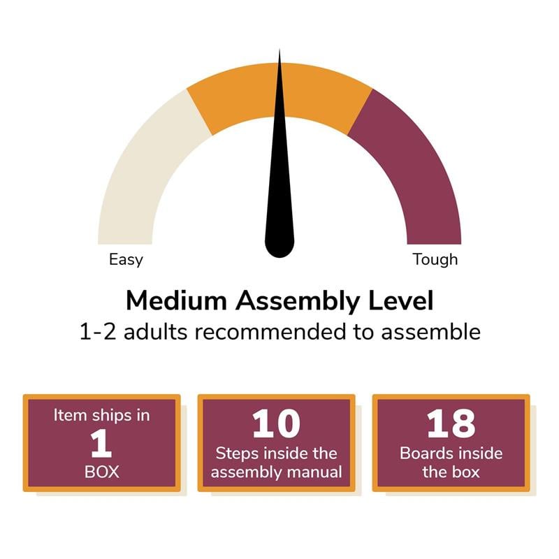 Flipper by Ollie & Hutch Farmington 55 Gallon Aquarium Stand in Ivory Oak