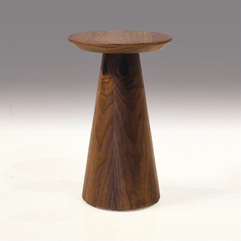 Mobital Tower Low End Table in Walnut | Cymax Business