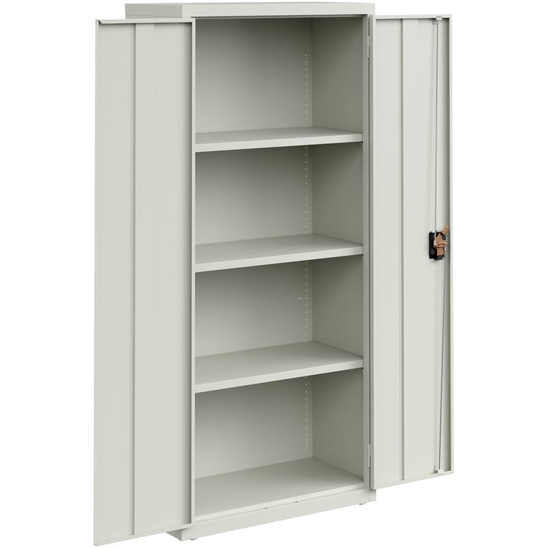 Hirsh Welded Metal Storage Cabinet with 4 Shelves - 15 Hirsh Welded Metal Storage Cabinet with 4 Shelves - 15