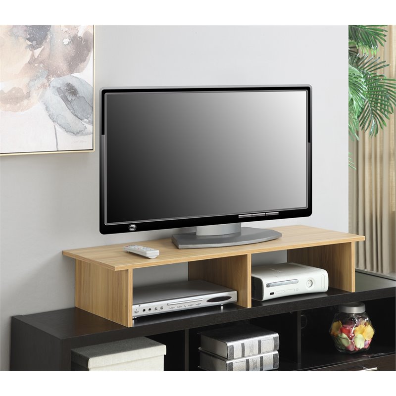 Wood tv riser store