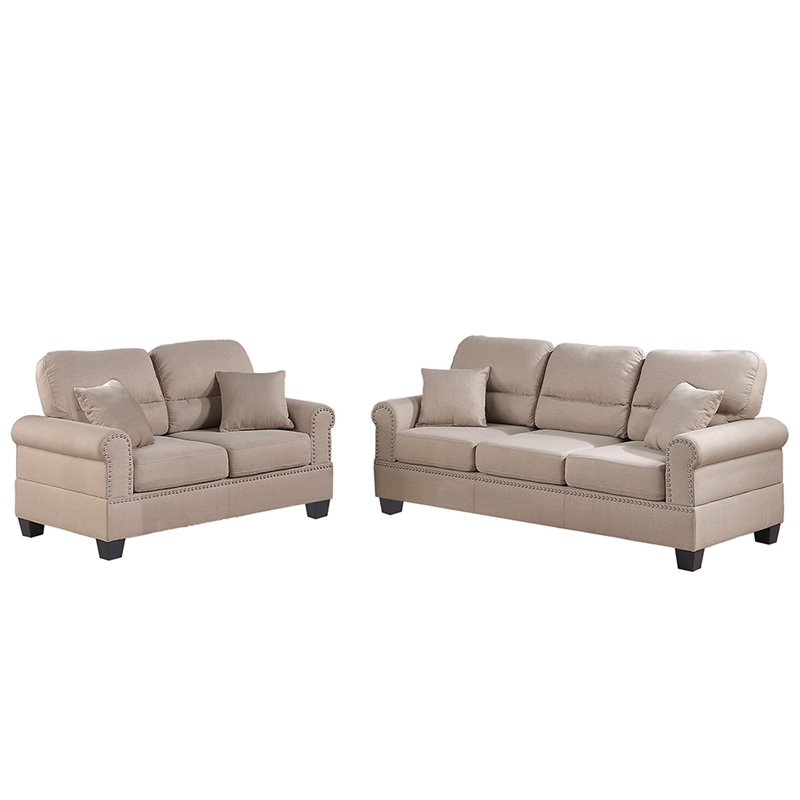Fabric Microfiber Sofa Sets