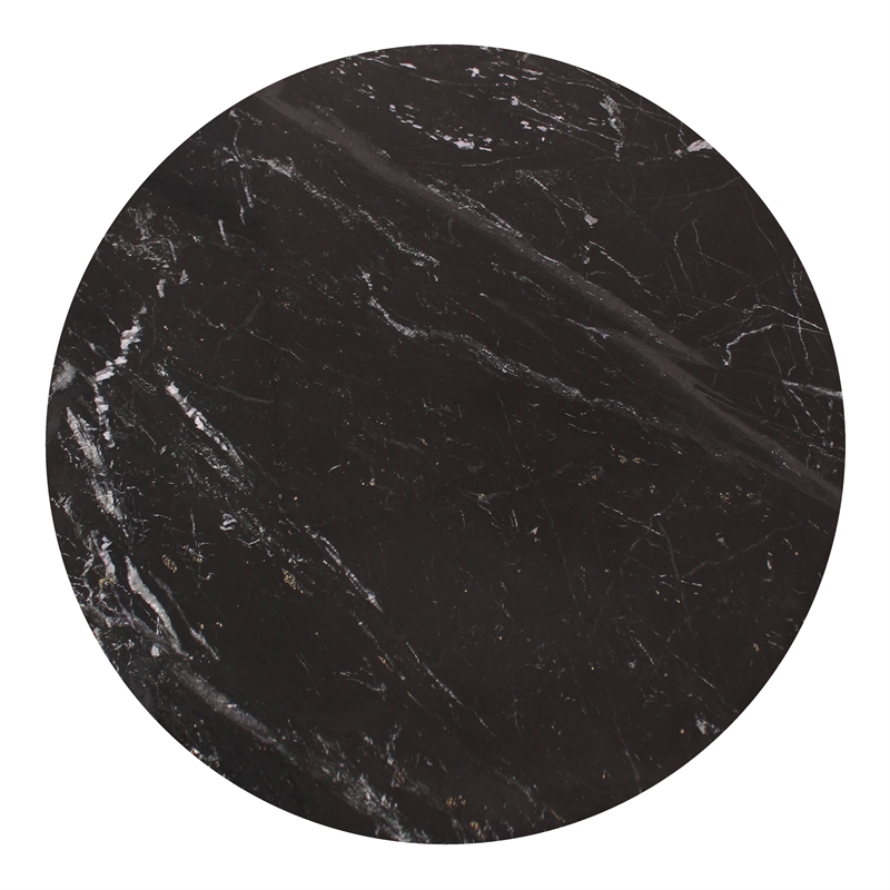 Moe's Home Collection Ritual Stone Coffee Table Black Color | Cymax ...