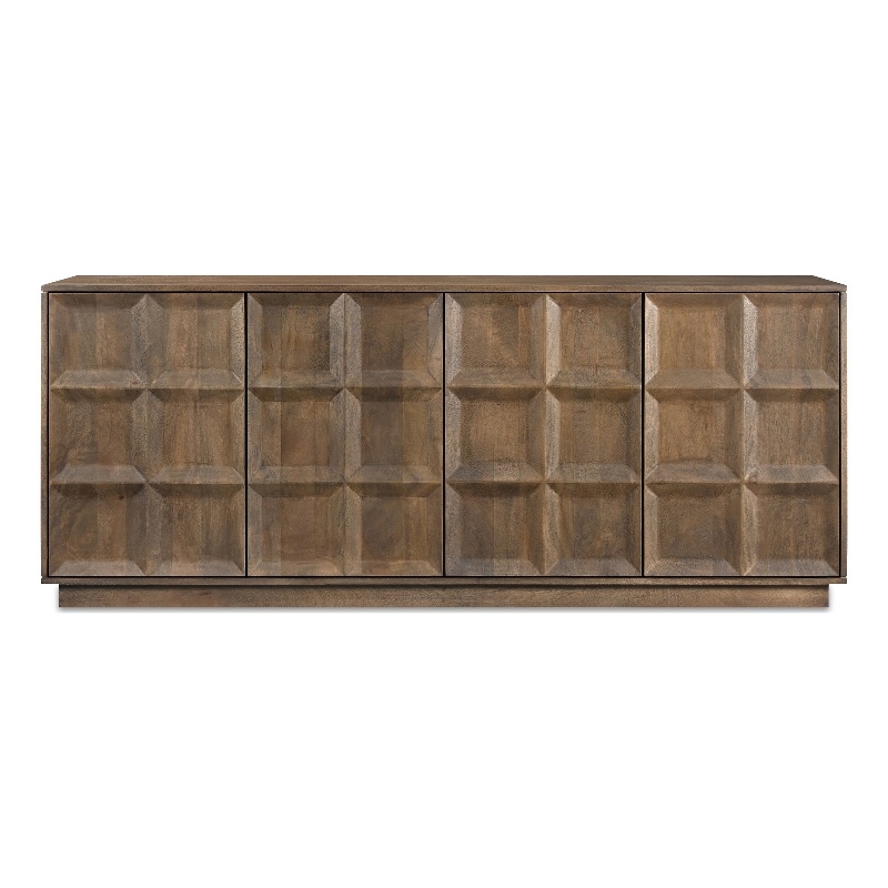 Moe's Home Collection Bowen Sideboard Deep Brown Wood Sideboards ...