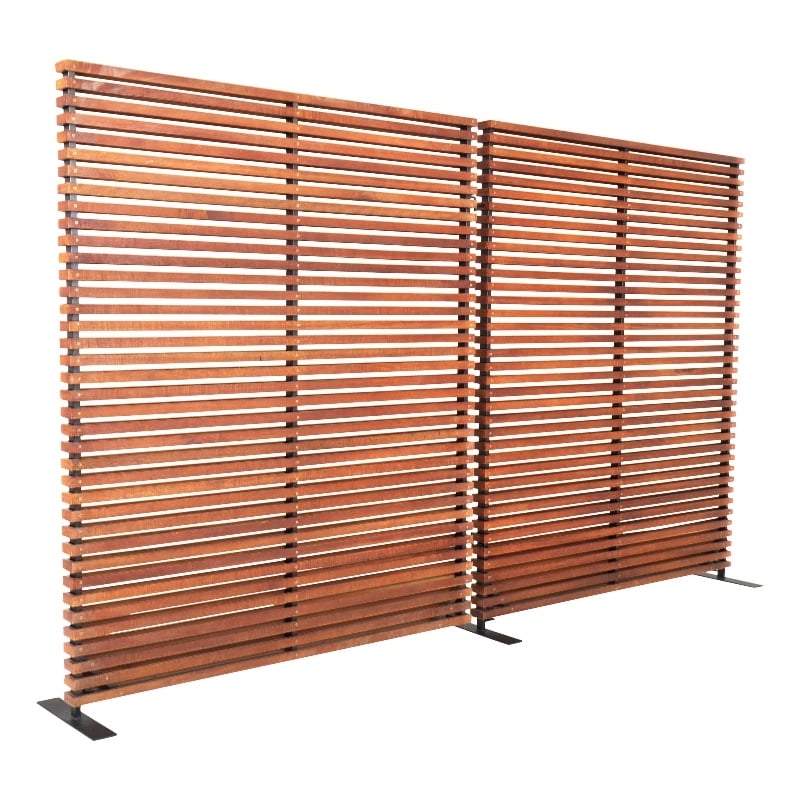 Moe's Home Collection Damani Contemporary Wood Screen in Brown