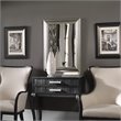 Uttermost Stuart Traditional Wood Beaded Mirror in Silver/Gray | Cymax ...