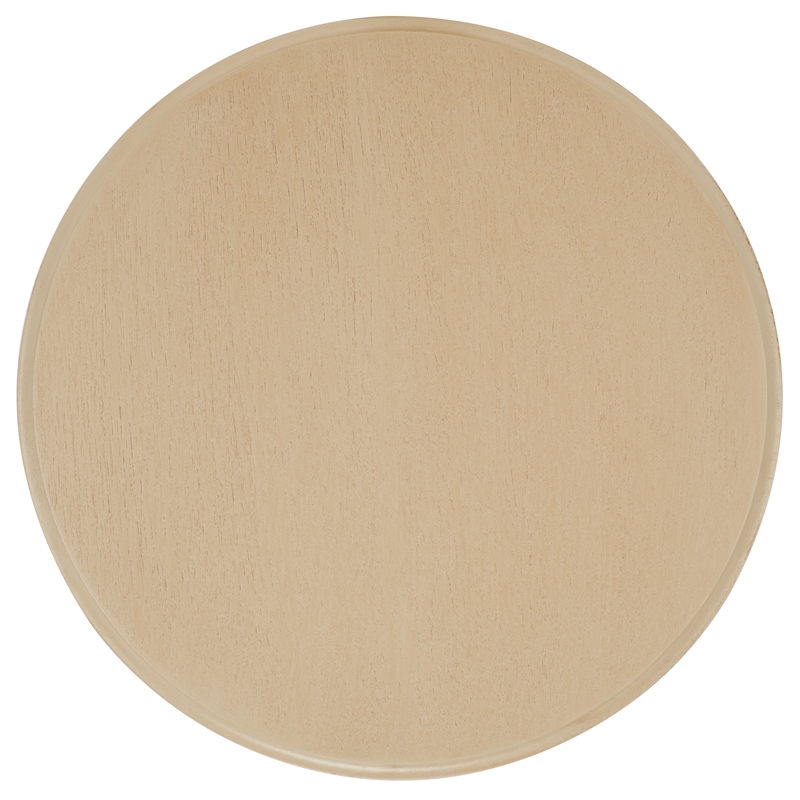 Safavieh Lilith Wavy Wood Accent Table in Natural