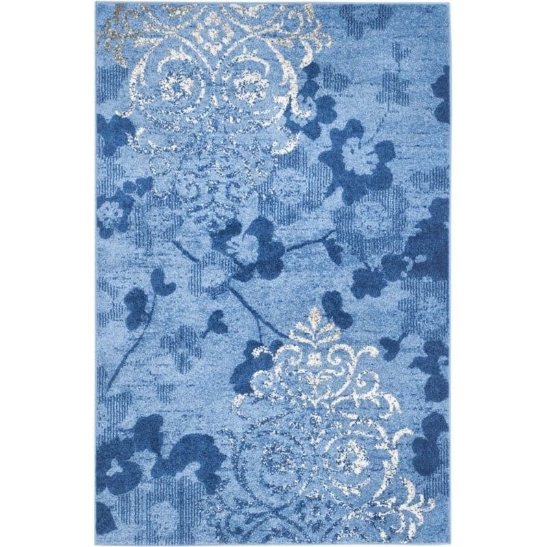 Safavieh Adirondack Light Blue Area Rug - 9' x 12' | Cymax Business
