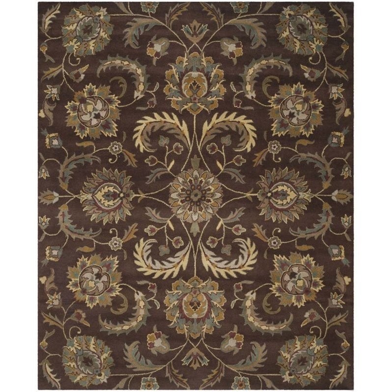 Safavieh Heritage Brown Traditional Rug - 8' x 10' | Cymax Business