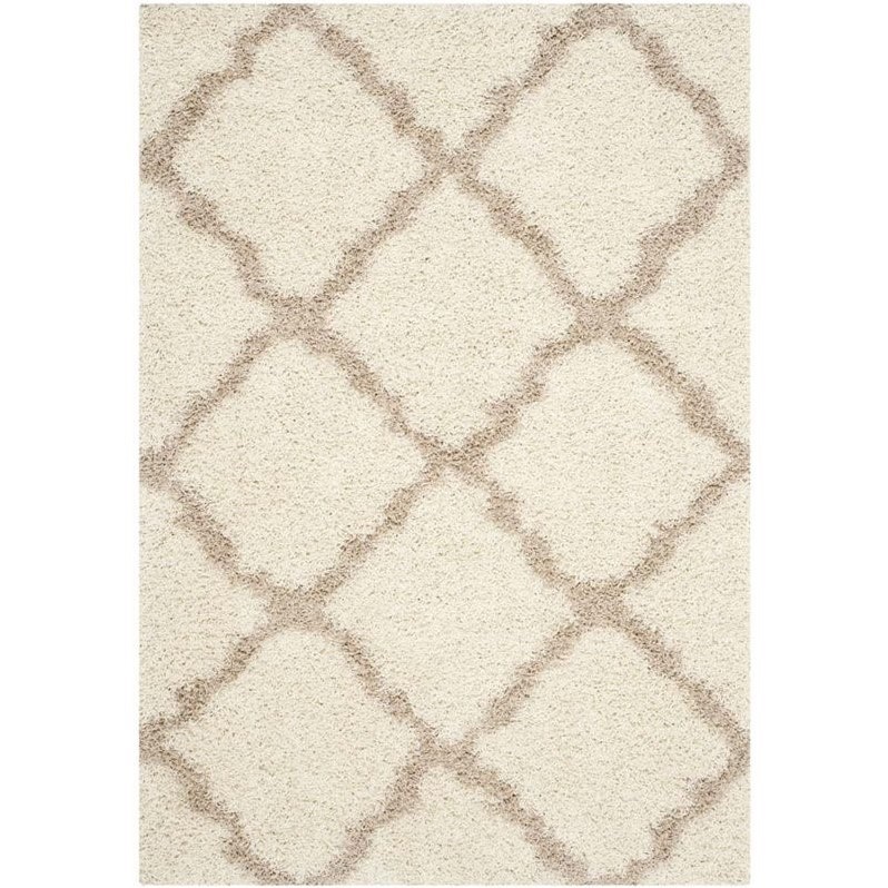 Safavieh Dallas Shag Ivory Shag Rug - 8' x 10' | Cymax Business