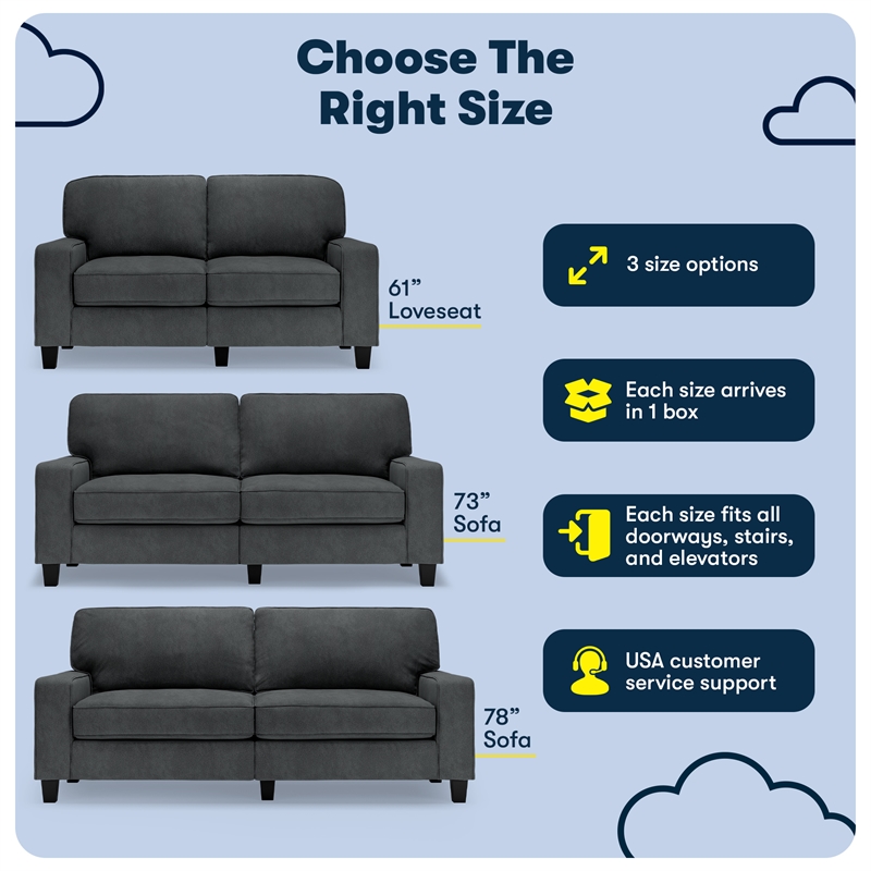 Serta palisades loveseat store
