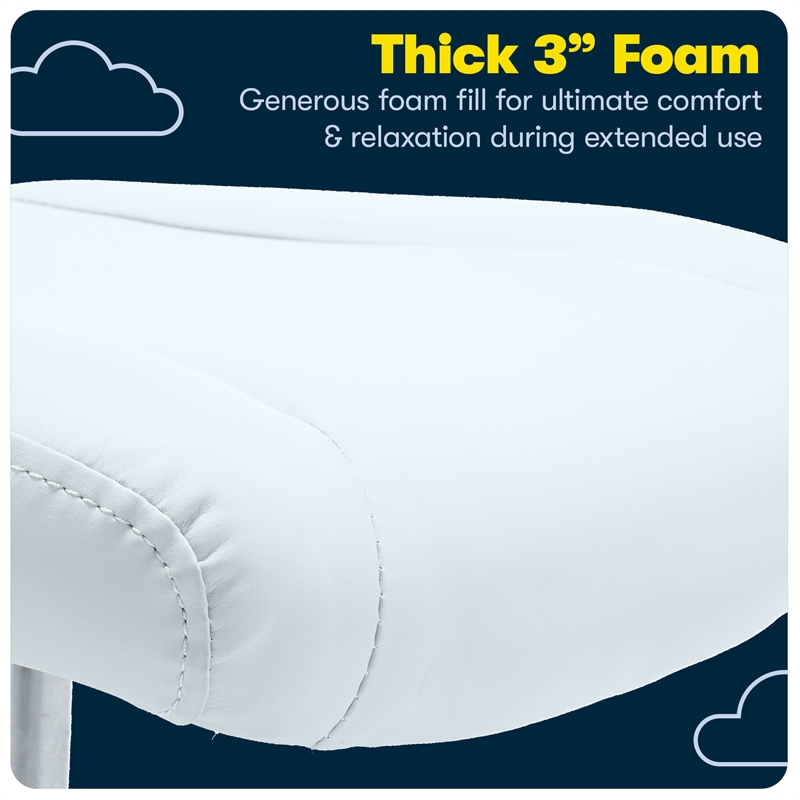 Serta Essential Armless Desk Chair with Breathable Lightweight Mesh ...