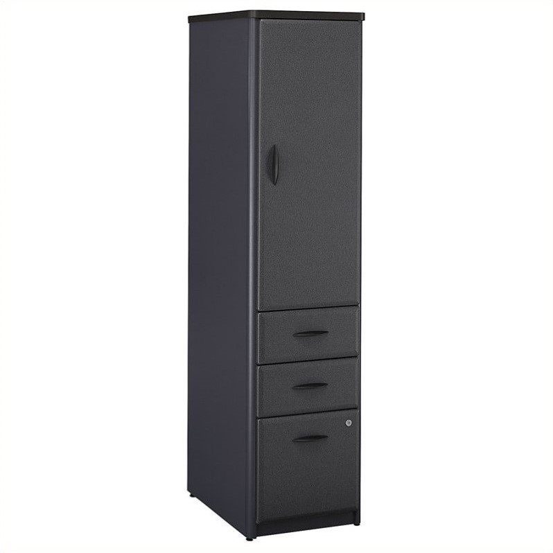 Bush Business Series A Vertical Locker in Slate - WC84875P
