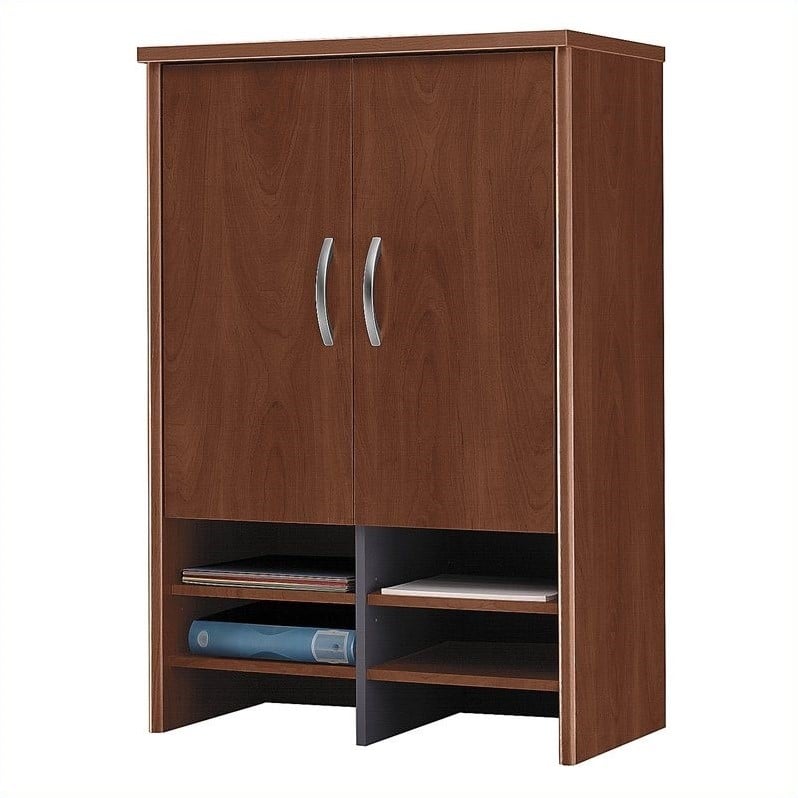 Bush Business Furniture Series C Collection 30W Hutch in Hansen Cherry ...