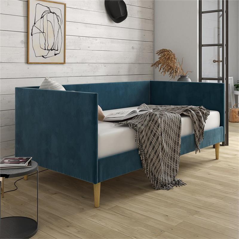 Franklin Mid Century Upholstered toeless Daybed