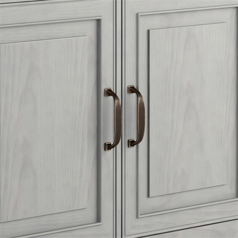 Connaught 40" Wide Solid Wood Traditional Entryway Storage Cabinet in ...