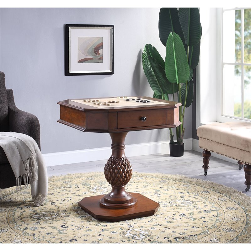 Acme Bishop II Game Table in Cherry