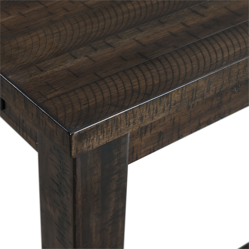 Picket House Furnishings Stanford Multipurpose Bar Table Set in Brown BushFurnitureCollection
