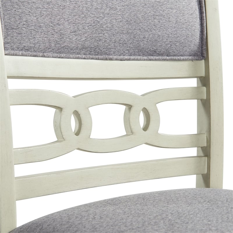 Taylor Counter Height 5PC Dining Set-Table and Four Side Chairs in Bisque