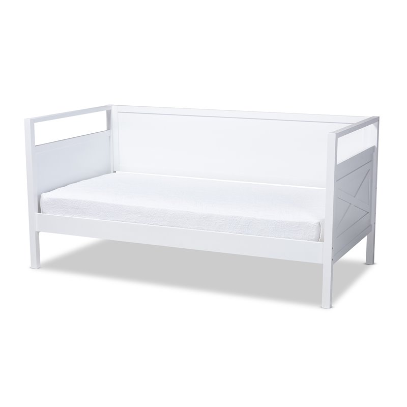 White Daybed, White Daybed with Trundle, White Wood Daybed | Cymax.com