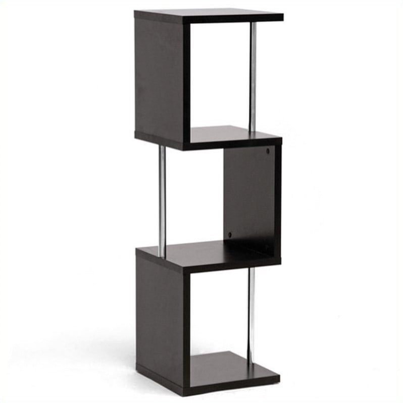 Lindy 3-Tier Display Shelf in Dark Brown - FP-3Tier-Display