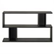 Goodwin 2-level Bookshelf in Espresso | Cymax Business