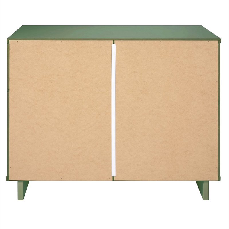 Manhattan Comfort Granville Standard Engineered Wood Dresser in Sage ...